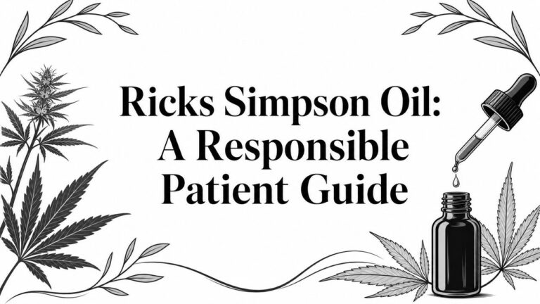 Ricks Simpson Oil: A Responsible Patient Guide